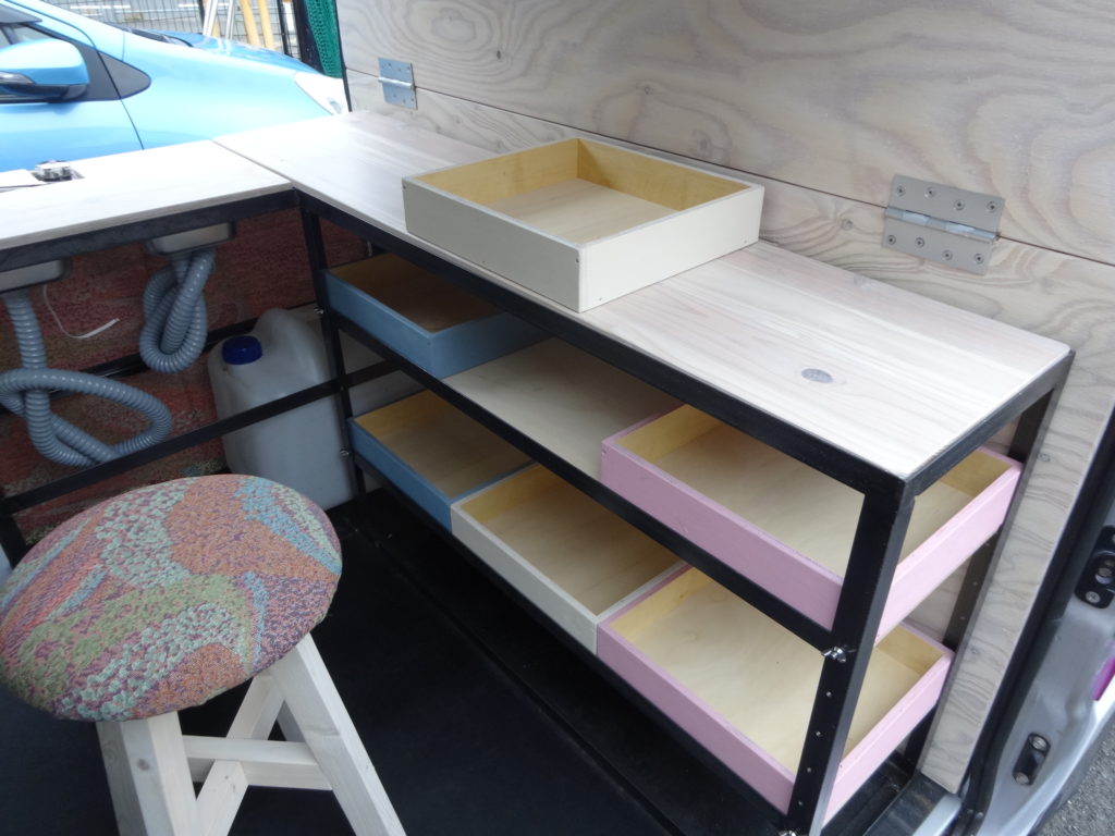 ★Kitchen Car （移動販売車）の造作★Part2． | KONOCO【コノコ】interior,funiture workshop