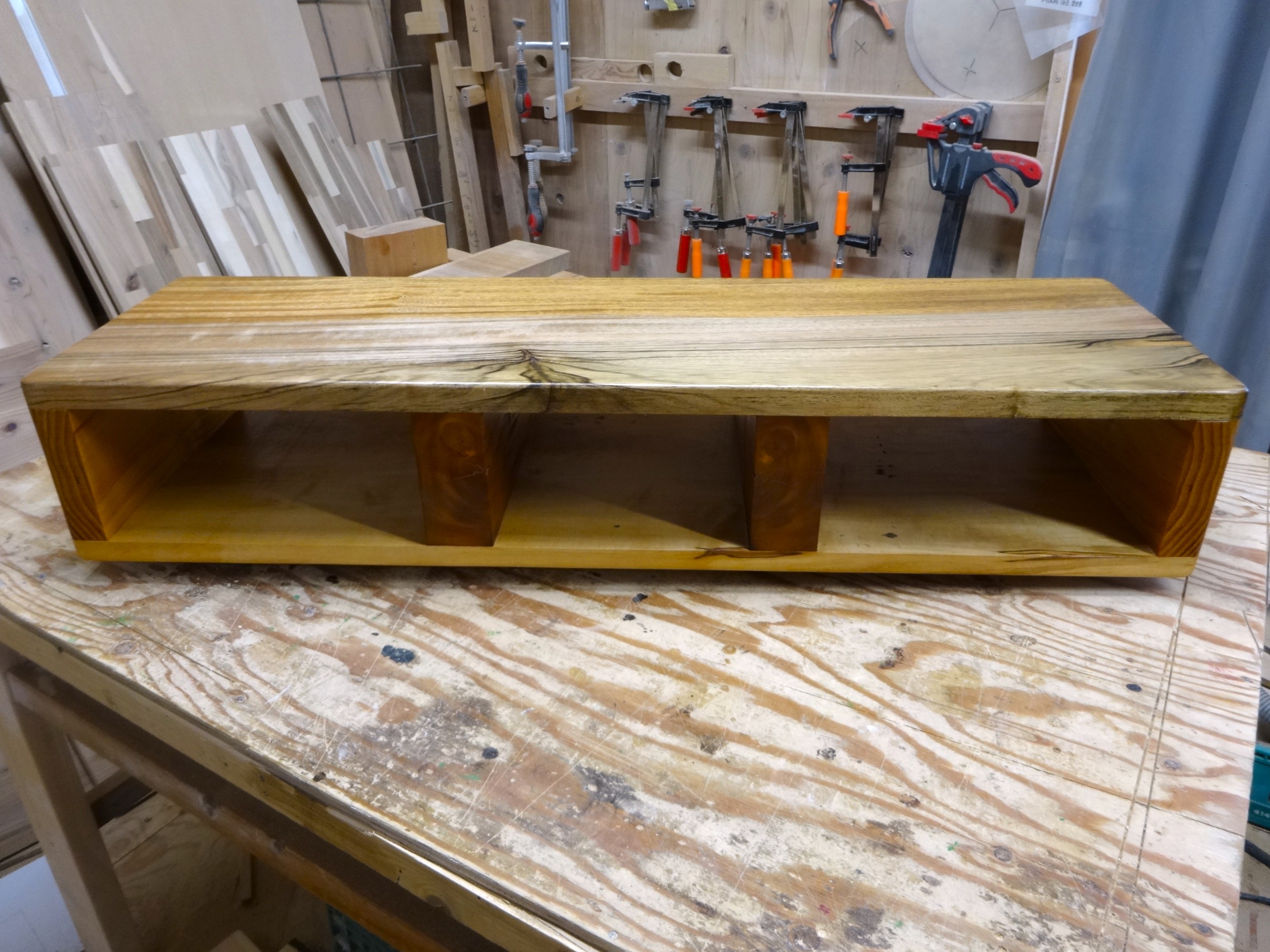 4種の銘木を使用した、TVボードの製作 | KONOCO【コノコ】interior,funiture workshop